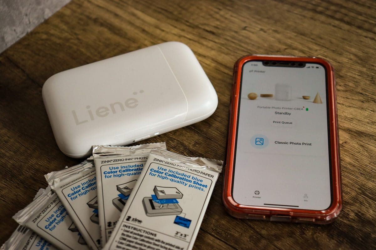Liene Pearl Portable Photo Printer Review by a Travel Editor