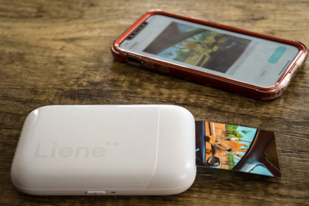 Liene Pearl Portable Photo Printer Review by a Travel Editor
